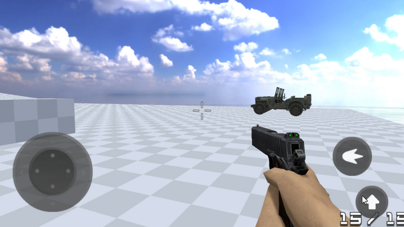 (GDevelop) Advanced 3D FPS Shooter example by Scriptfield