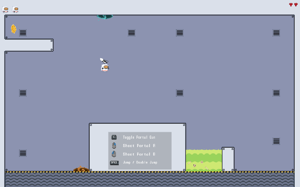 Portal 2D Mechanic Showcase by OTR