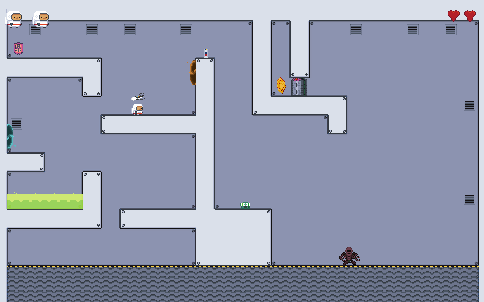 Portal 2D Mechanic Showcase by OTR