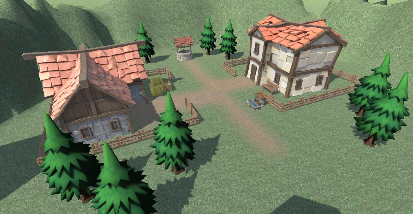 Low Poly Medieval Village – Props Pack Vol.1 by vatan57