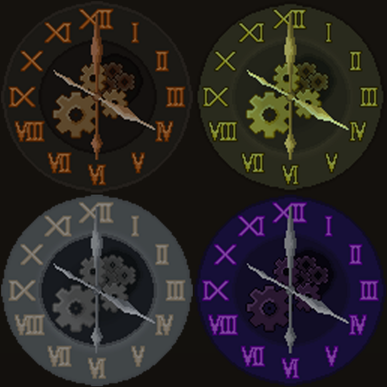 Timeless Arcane Relic Clock UI by Wind Blessing