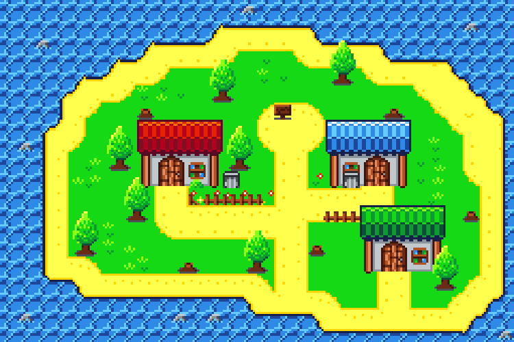 Itty Bitty Town 8x by xxBastet