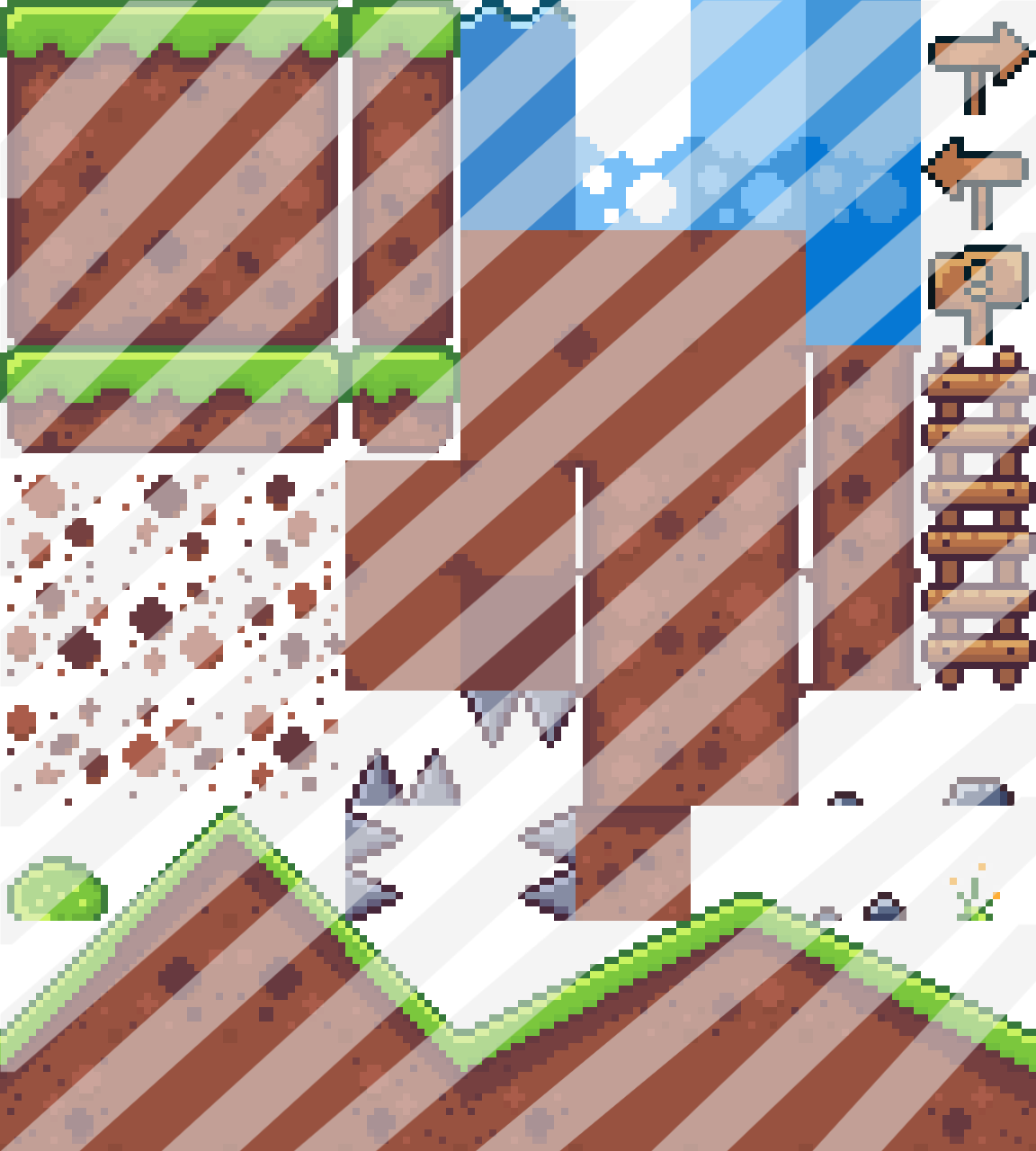 Devlog – Actualización: Variantes de bloques por Estaciones - Pixel ...