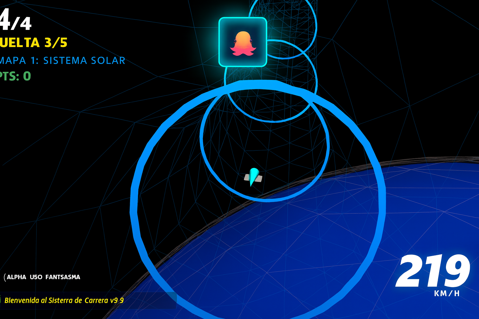 Space Race 3D by calfisart