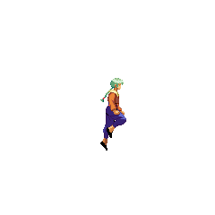 Pixel-Art Sprites Movement Animation Aira by YuriRibeiro