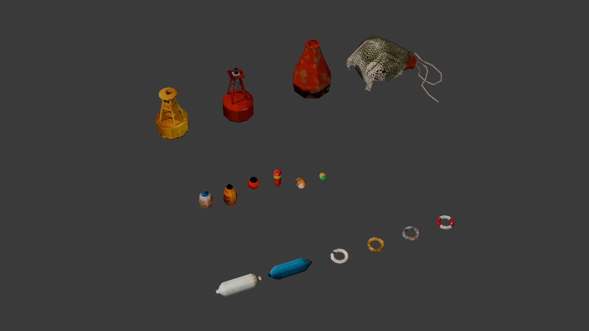 PSX Low-Poly Boats & Fishing Props Pack by Aquicor
