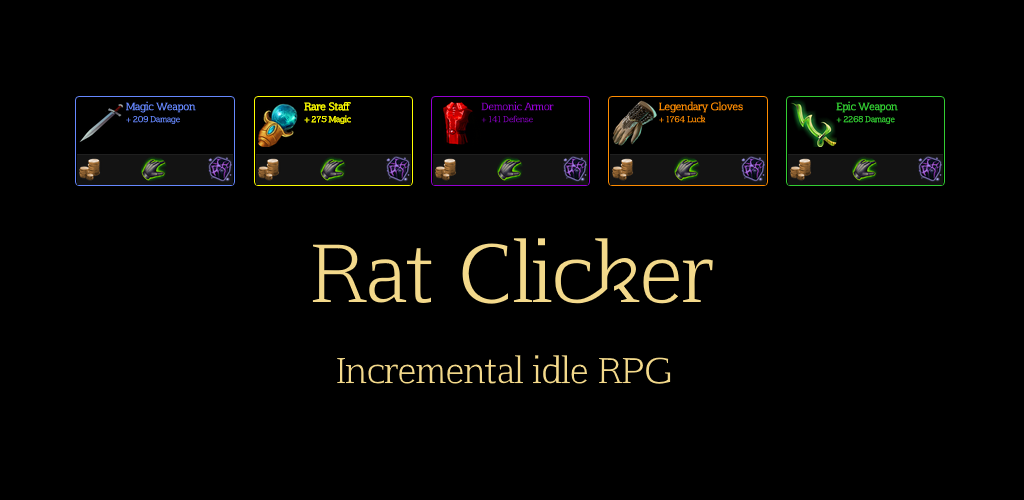 Rat Clicker RPG by Runami