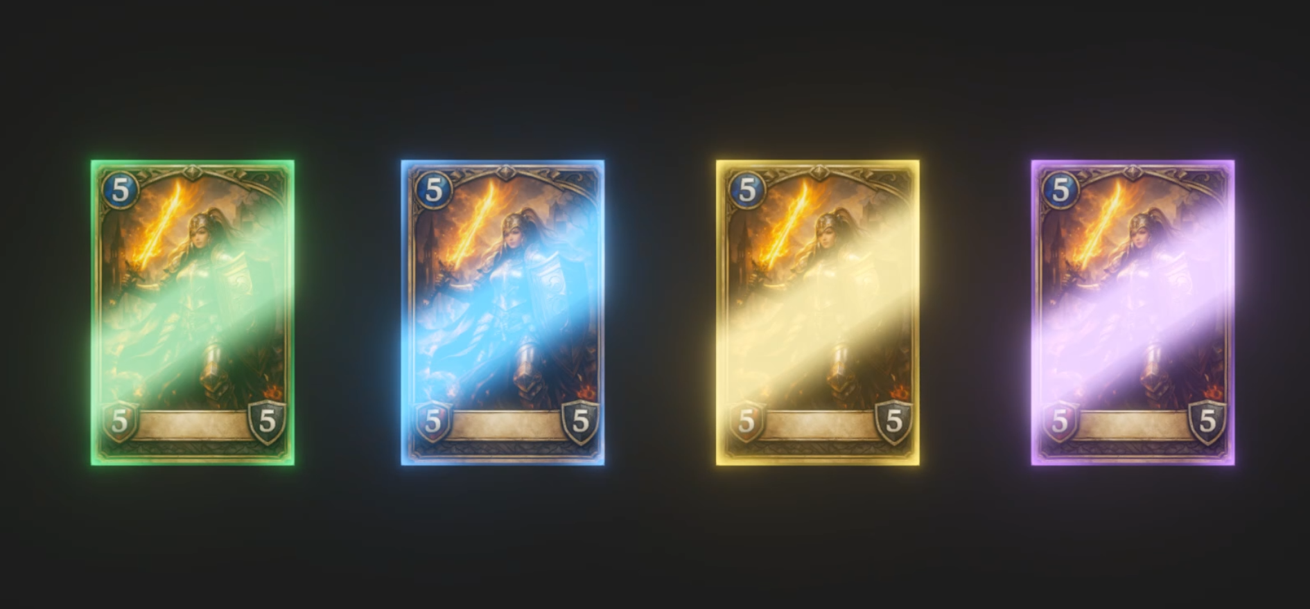 Unity Game VFX - Card Effects Collection by Eric Wang_Unity VFX Artist