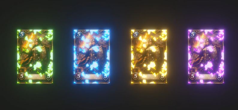 Unity Game VFX - Card Effects Collection by Eric Wang_Unity VFX Artist