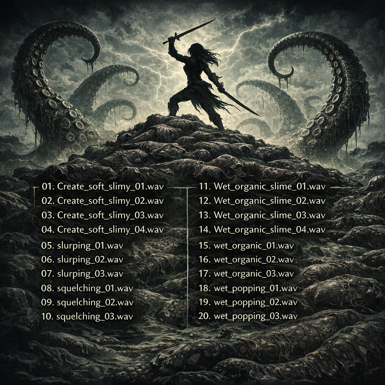 Wet Tentacle – Sound Effects Pack by Philly