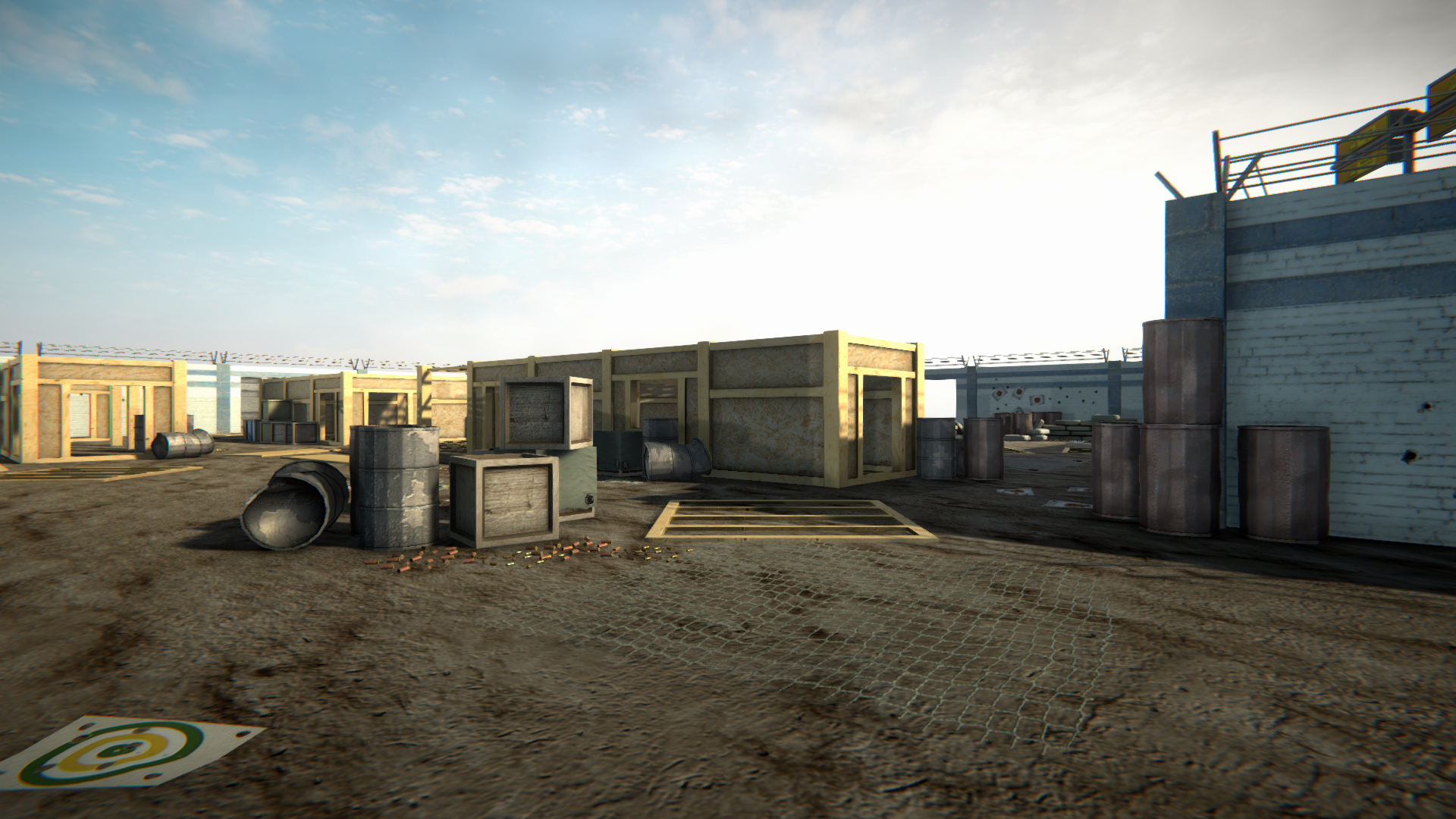 Realistic Modern Military Training Complex Asset Package by Aligned Games