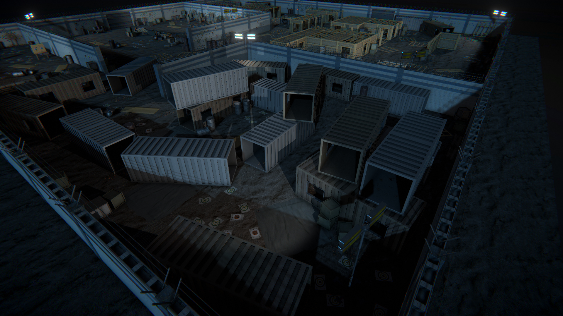 Realistic Modern Military Training Complex Asset Package by Aligned Games