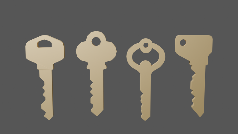 GAME READY KEYS ASSET PACK by Oxycodone