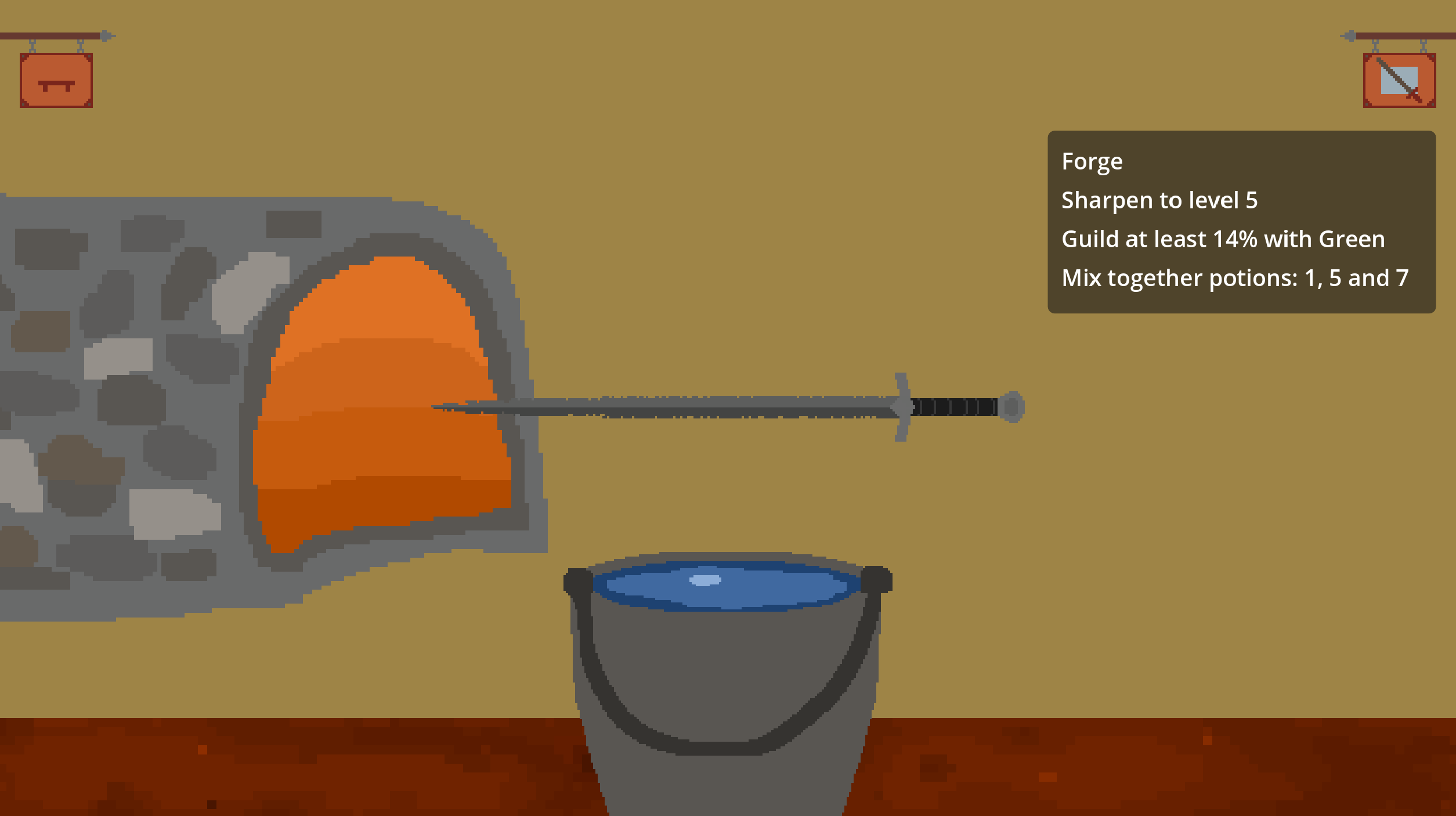 Medieval sword smith by chunkyear