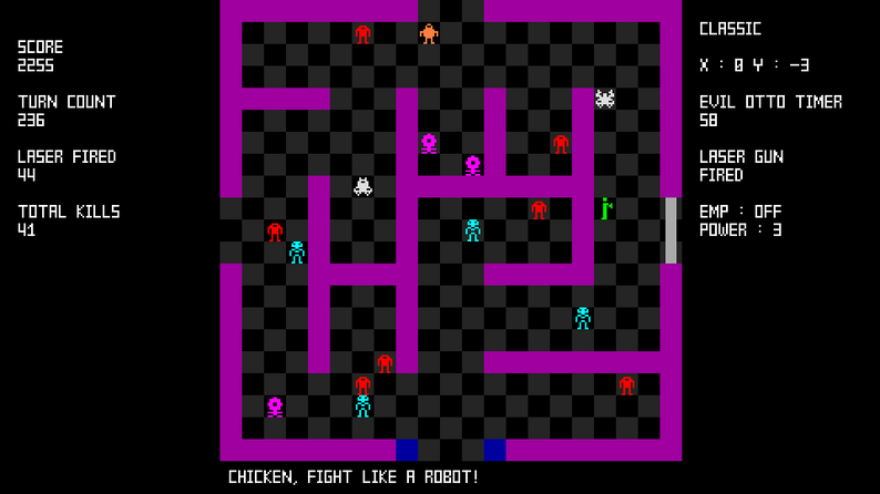 Berzerk Roguelike by hijong park