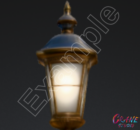 Modern & Victorian Street Lamp – Fully Textured, Low & High Poly by ...