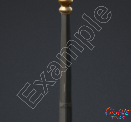 Classic & Victorian Street Lamp – Fully Textured, Low & High Poly by ...