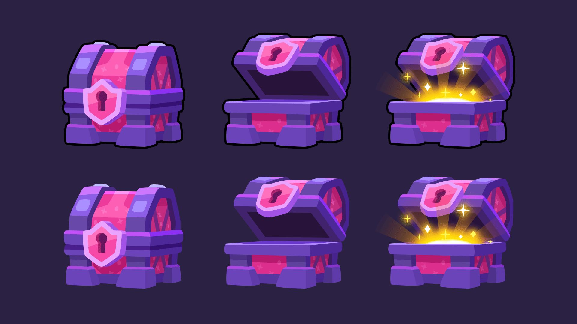 2D Icons - Fantasy Chest Special by LAYERLAB
