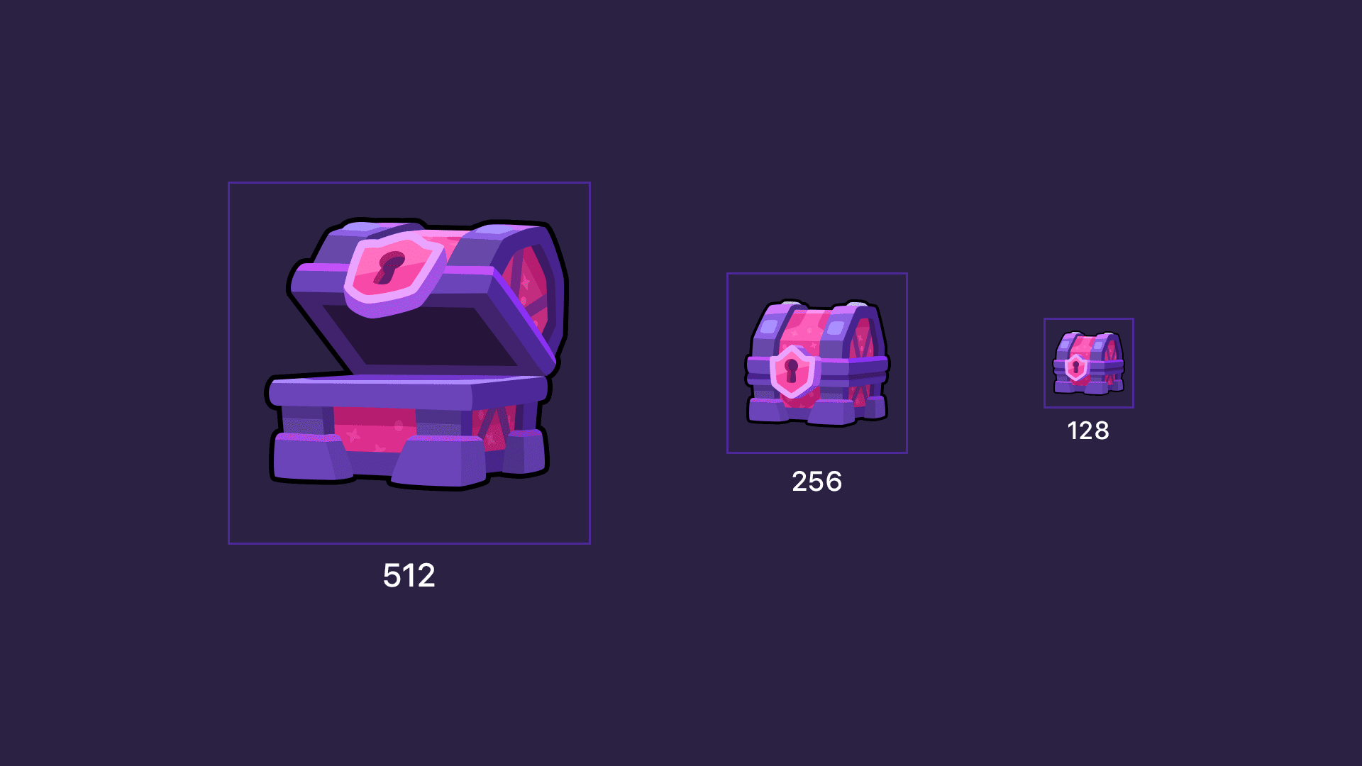 2D Icons - Fantasy Chest Special by LAYERLAB