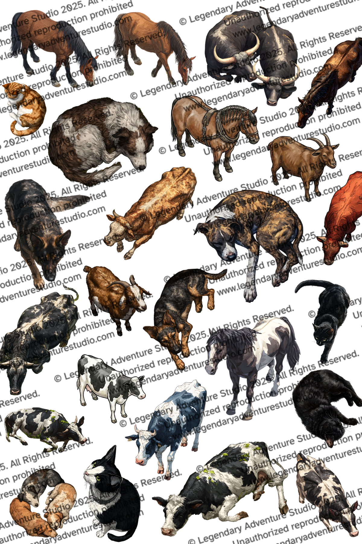 Farm Animals Bundle (HD) by Legendary Adventure Studio