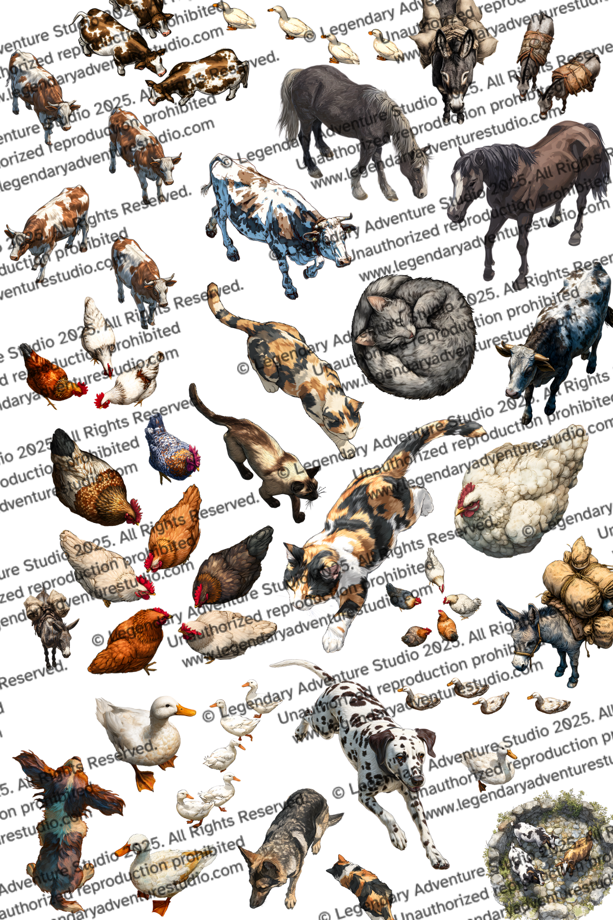 Farm Animals Bundle (HD) by Legendary Adventure Studio