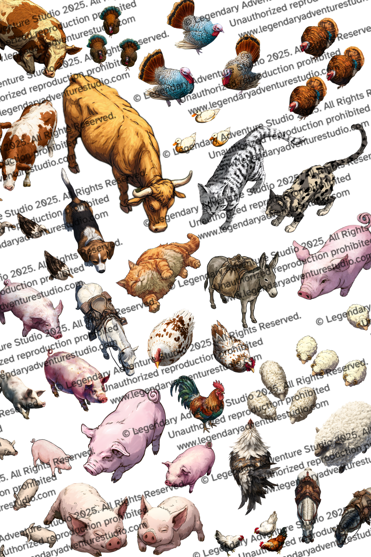 Farm Animals Bundle (HD) by Legendary Adventure Studio