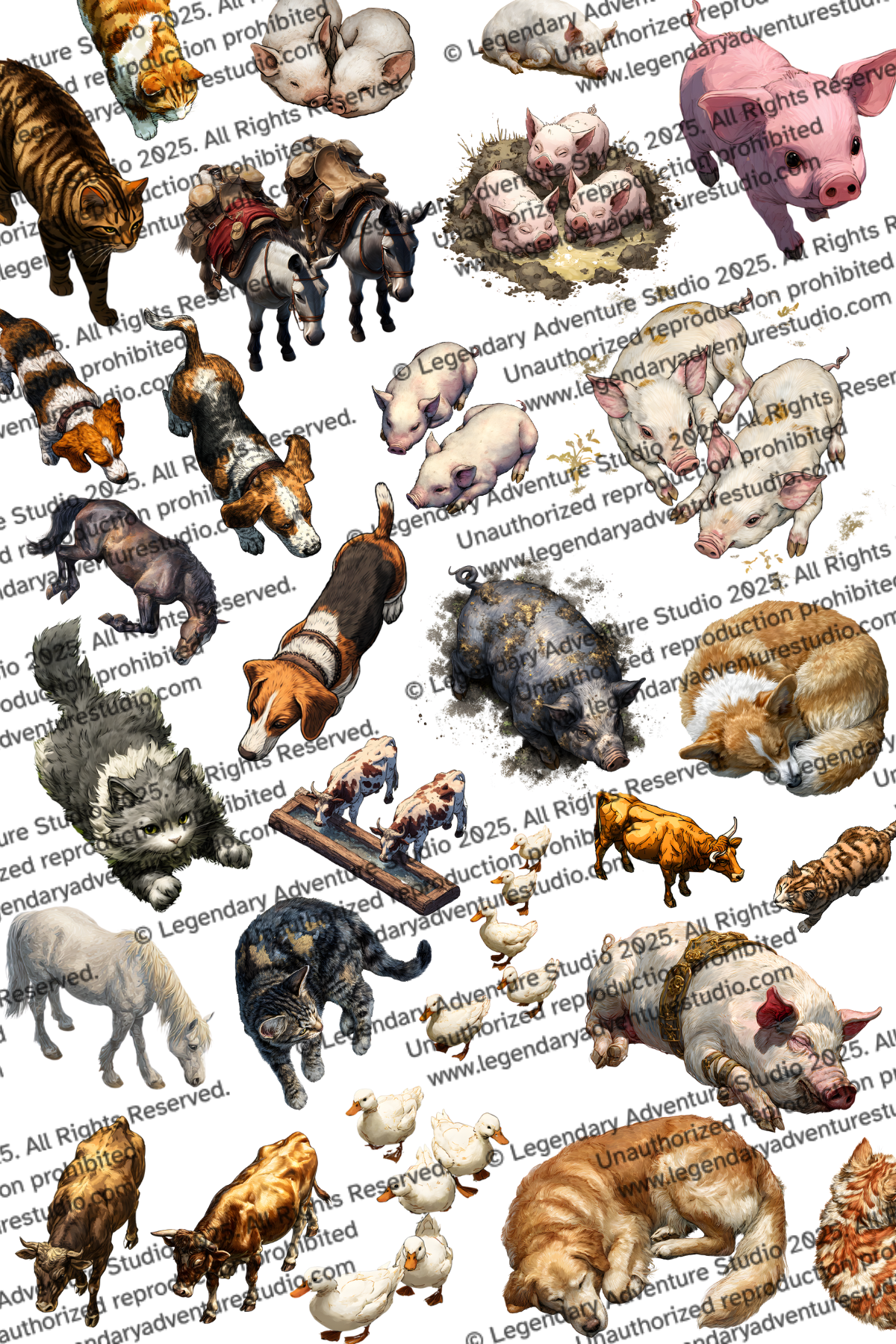 Farm Animals Bundle (HD) by Legendary Adventure Studio