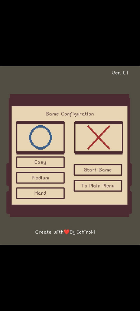 Tic Tac Toe by Ichiroki