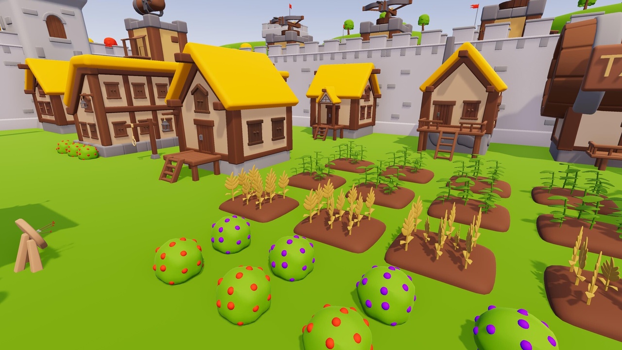 Kingdom - Stylized Low Poly Asset Pack by Ake by Ake_Studio