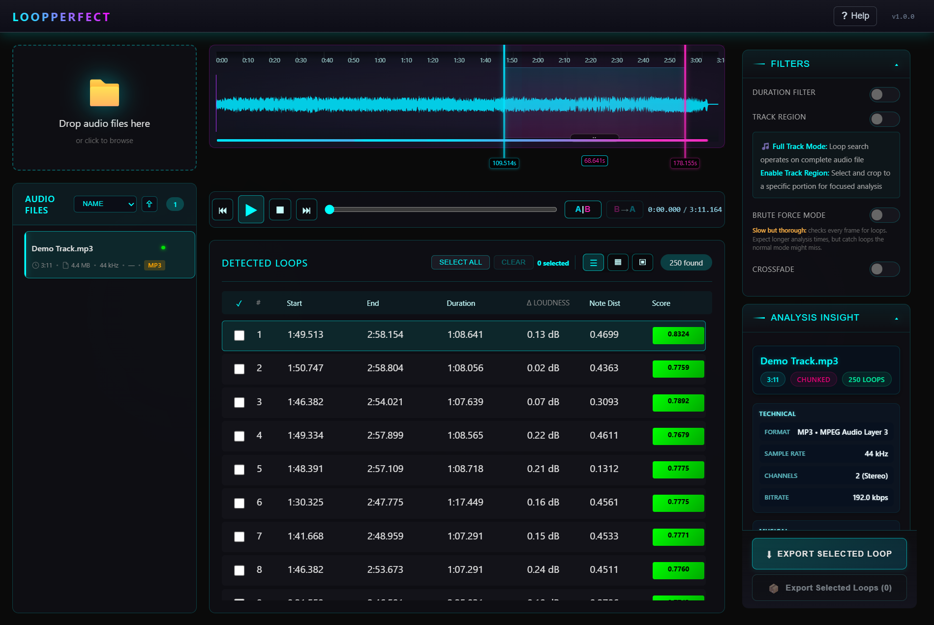 [Tool Release] LoopPerfect — Automatically find seamless audio loops ...