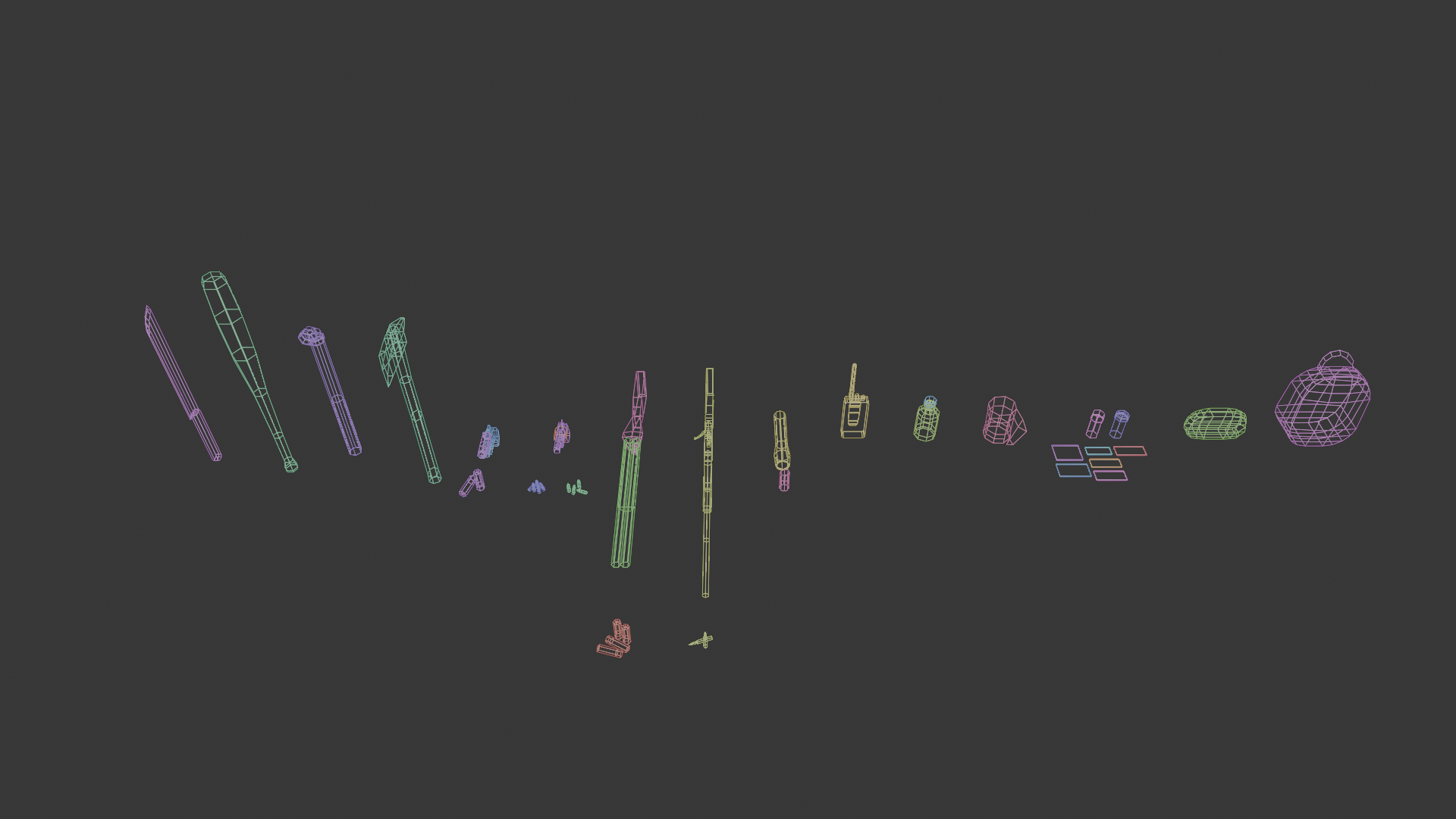 PSX Low-Poly Survival Props Pack by Aquicor