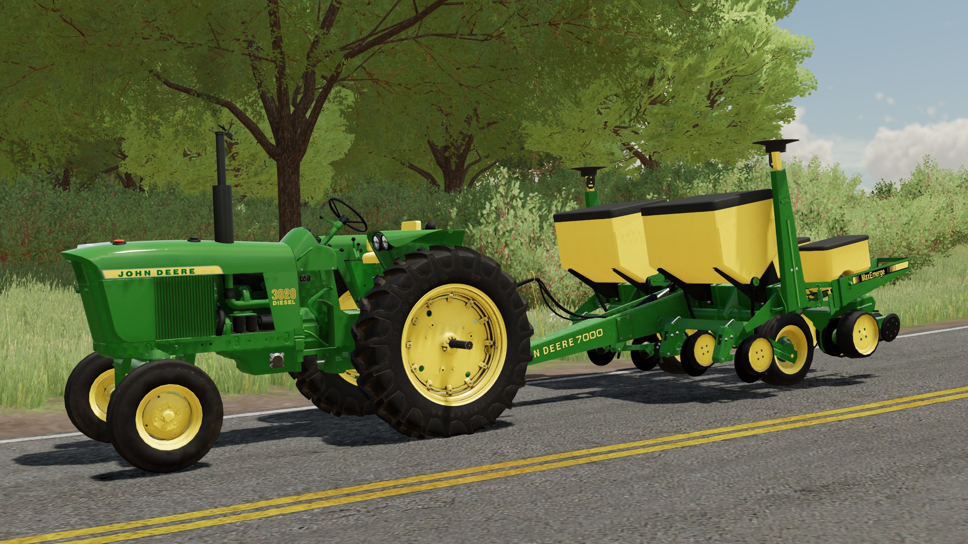 John Deere 7000 and 7200 Planters - RCR - FS22 by ItsC0WB0YGamez