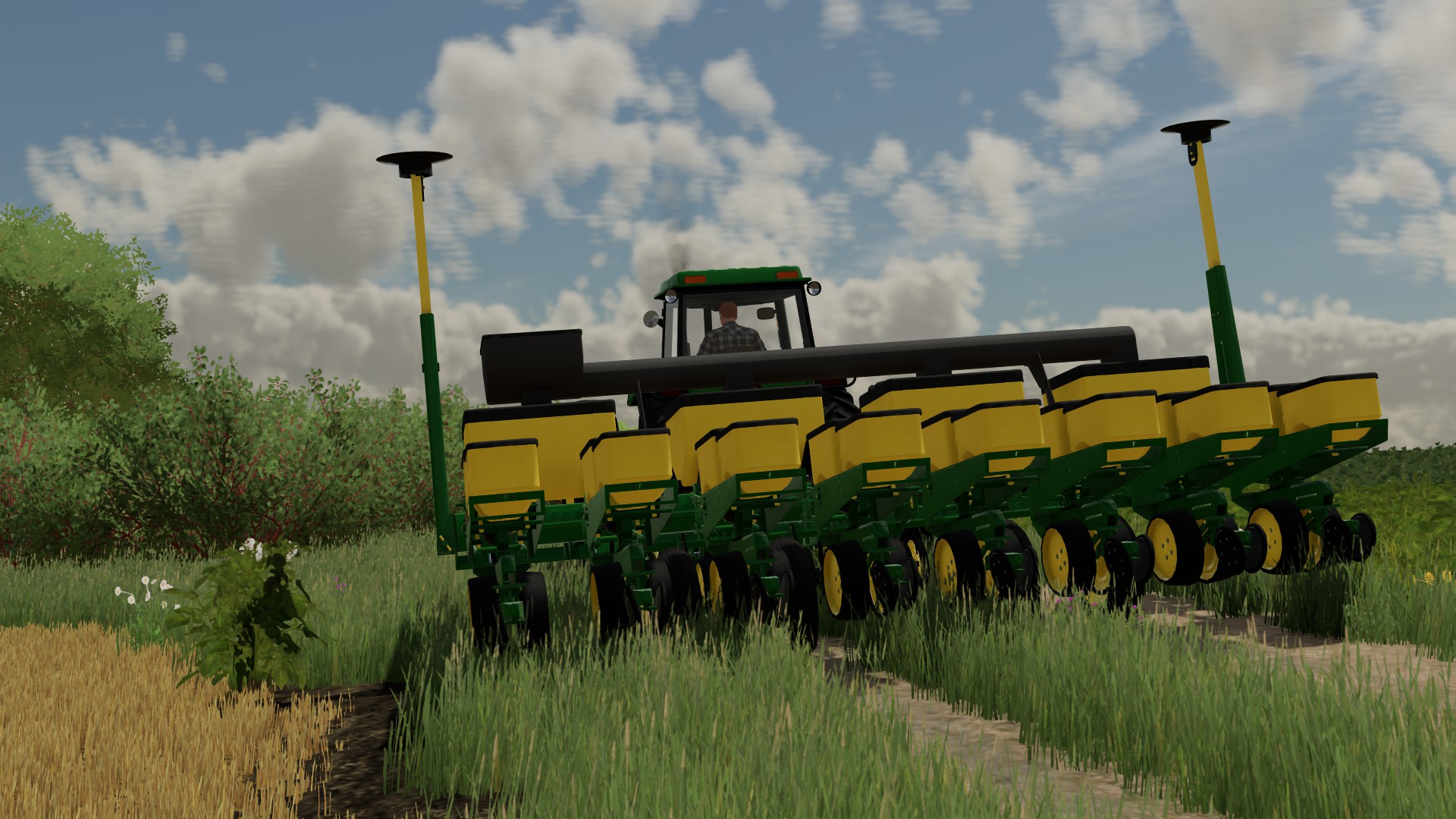 John Deere 7000 and 7200 Planters - RCR - FS22 by ItsC0WB0YGamez