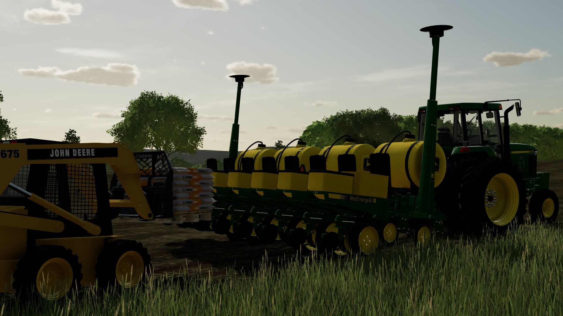 John Deere 7000 and 7200 Planters - RCR - FS22 by ItsC0WB0YGamez