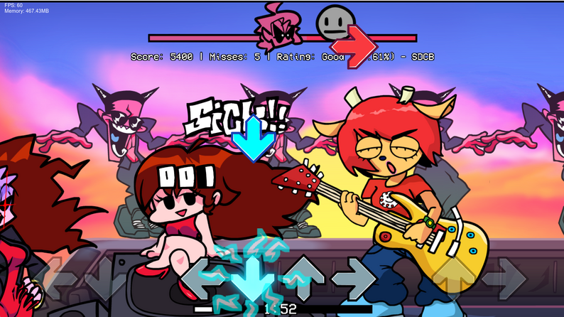 Um Jammer Lammy In FNF by OkMaster41