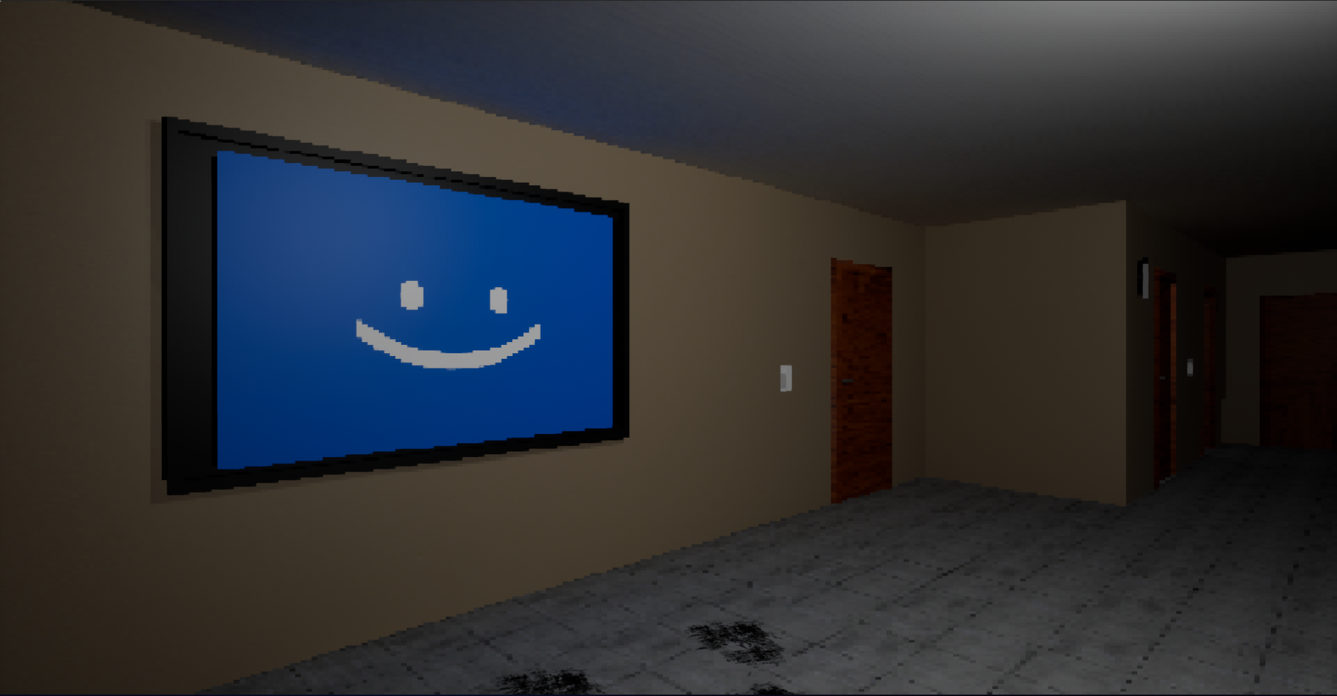 The Blue Screen by ADAMMLAND