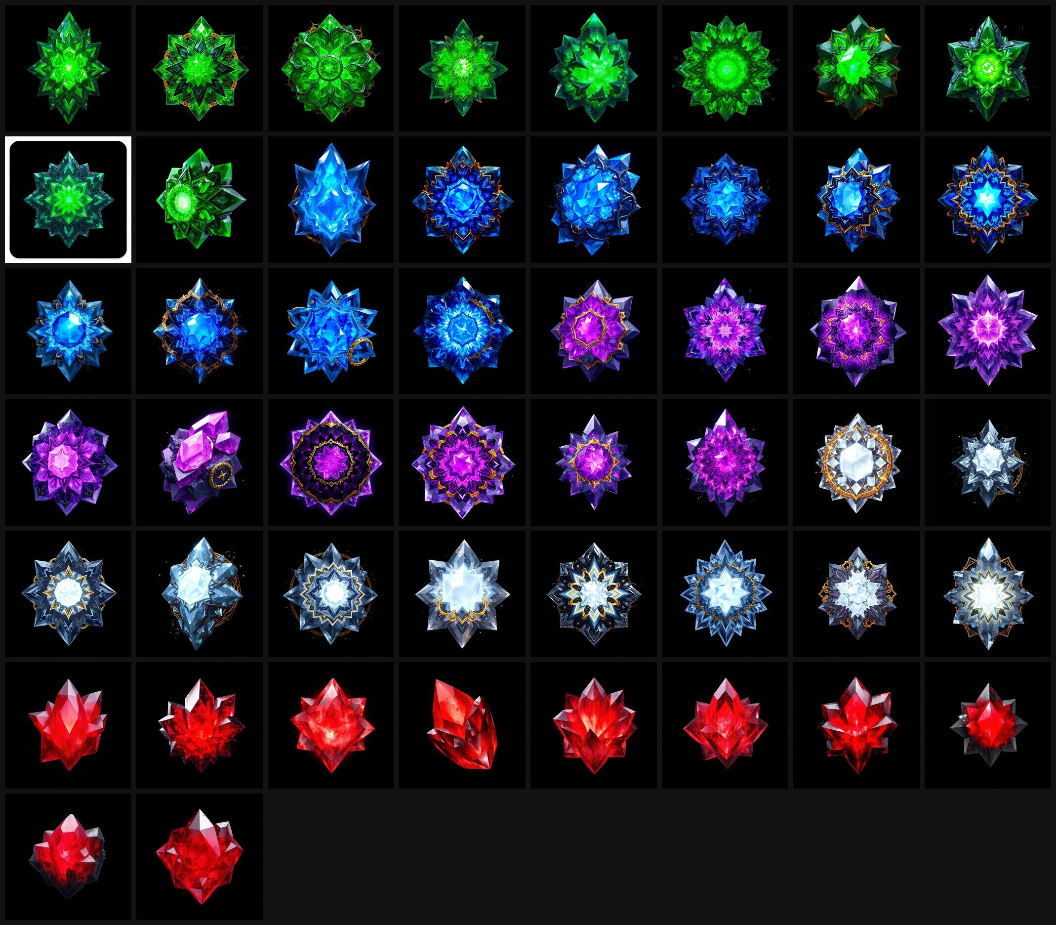 Dark Fantasy RPG Skill Gems - Path of Magic [4K] Vol 1 by Vill8tion