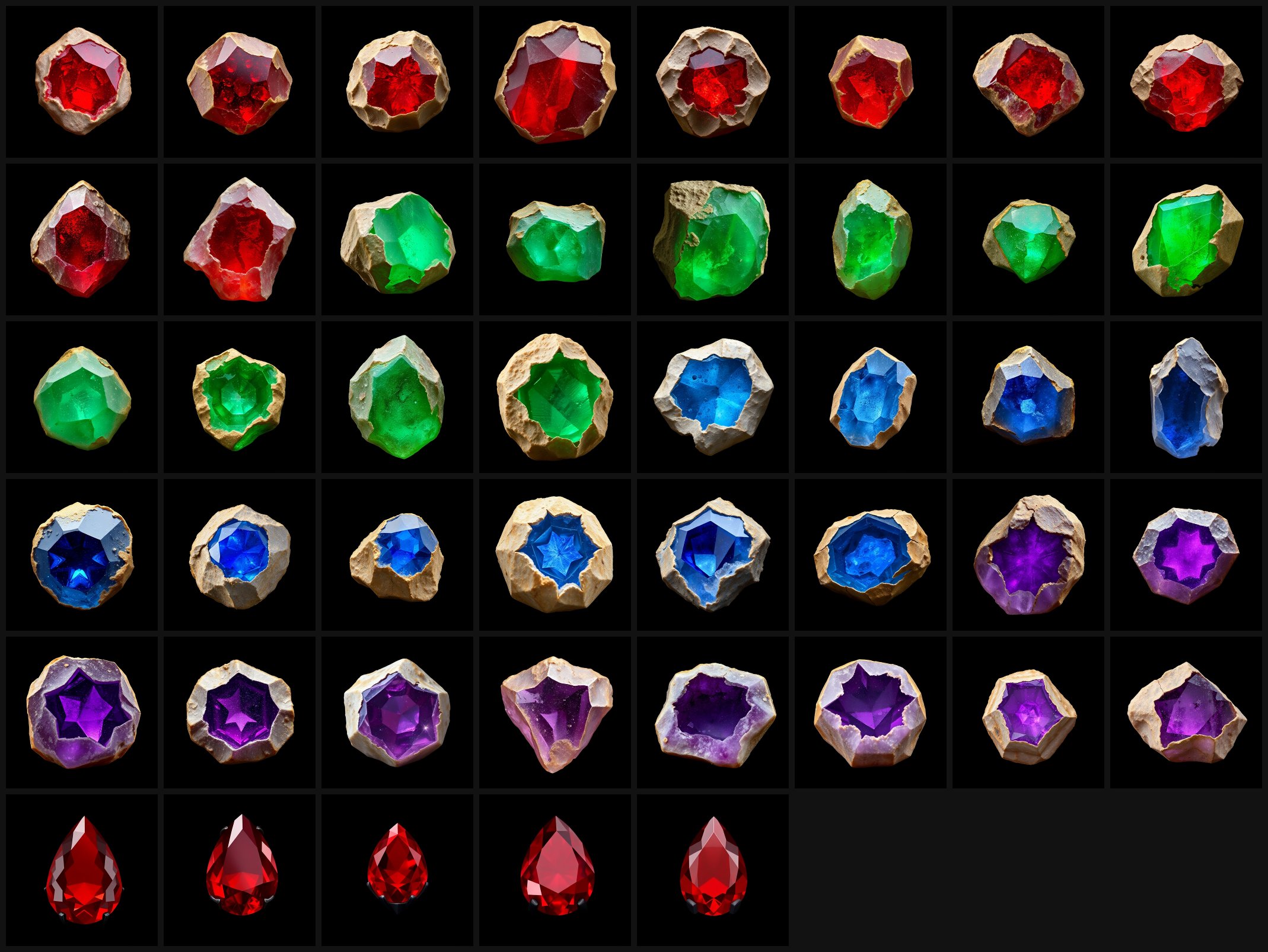 Dark Fantasy RPG Skill Gems - Path of Magic [4K] Vol 1 by Vill8tion