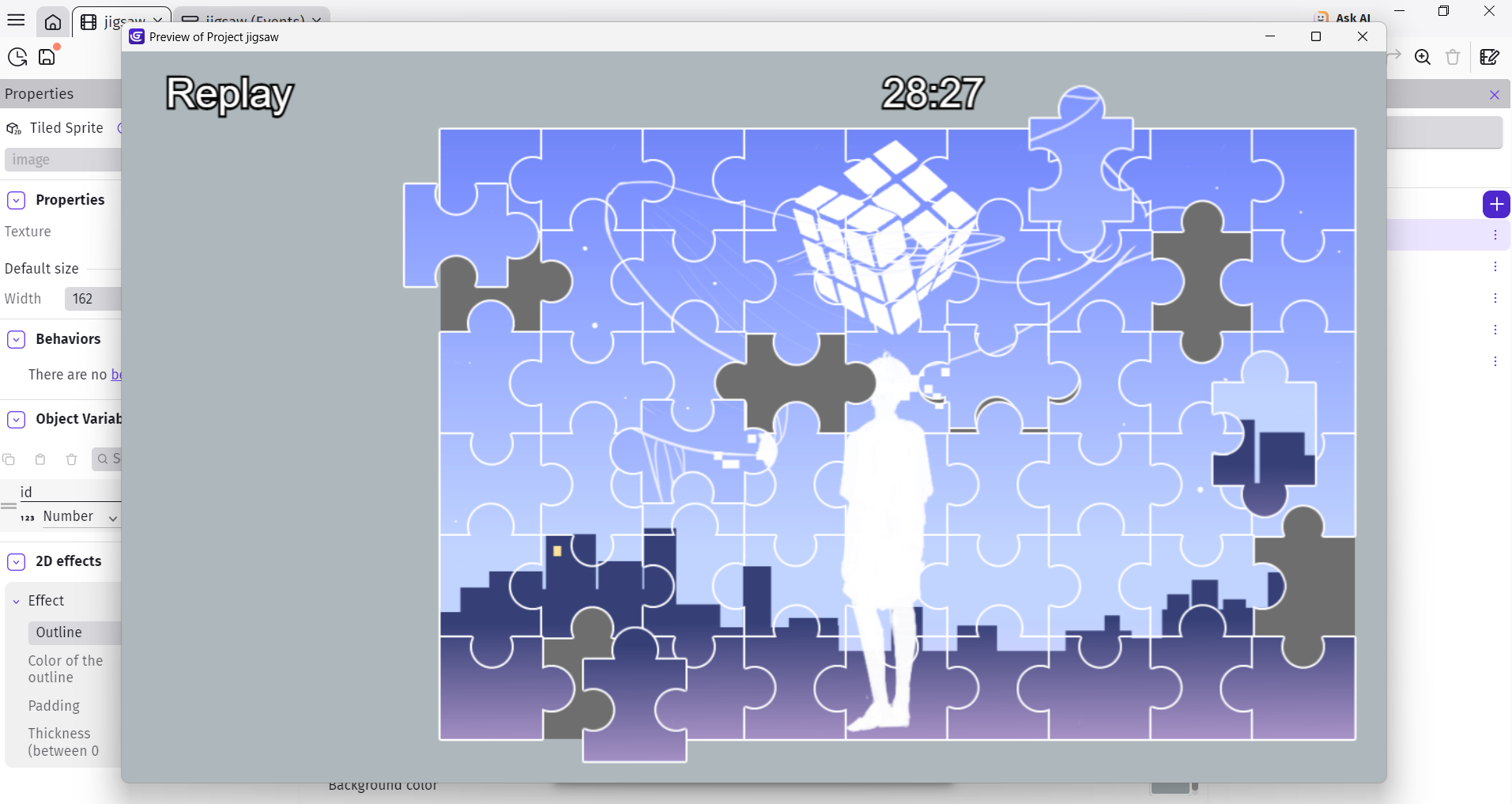 Jigsaw Puzzles (Gdevelop Template) by ath07