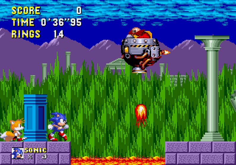 Sonic 1 in Sonic 3 (SEGA Mega Drive and Genesis) by TheBlad768