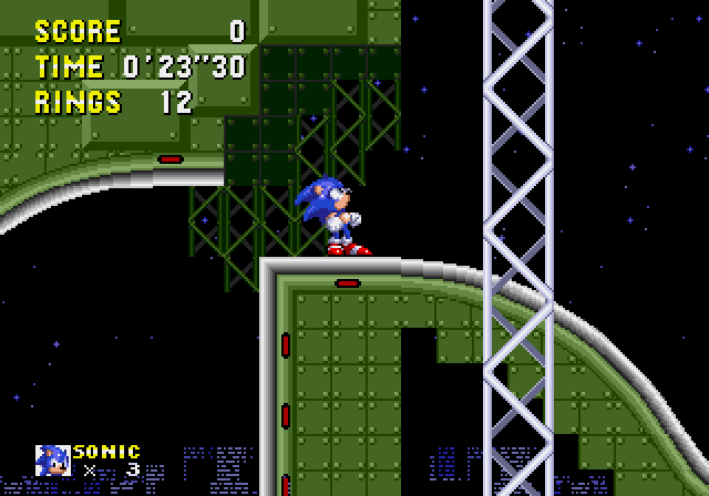 Sonic 1 in Sonic 3 (SEGA Mega Drive and Genesis) by TheBlad768