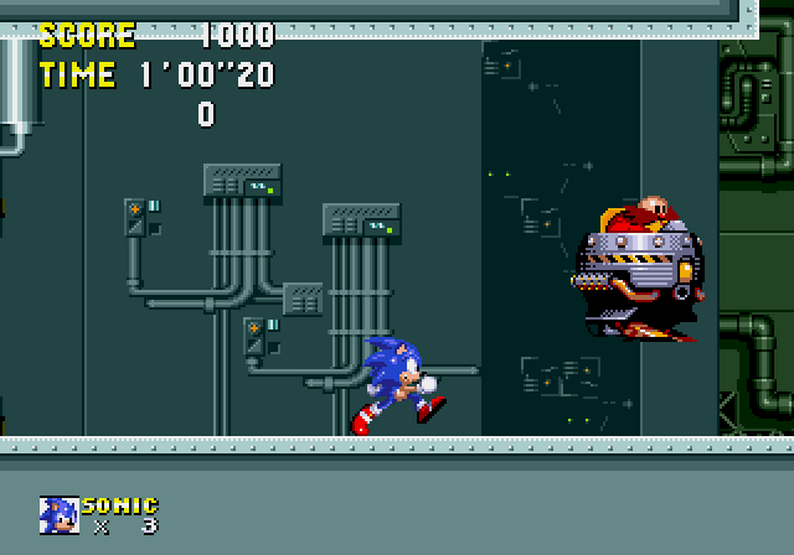 Sonic 1 in Sonic 3 (SEGA Mega Drive and Genesis) by TheBlad768