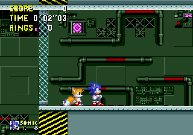 Sonic 1 in Sonic 3 (SEGA Mega Drive and Genesis) by TheBlad768