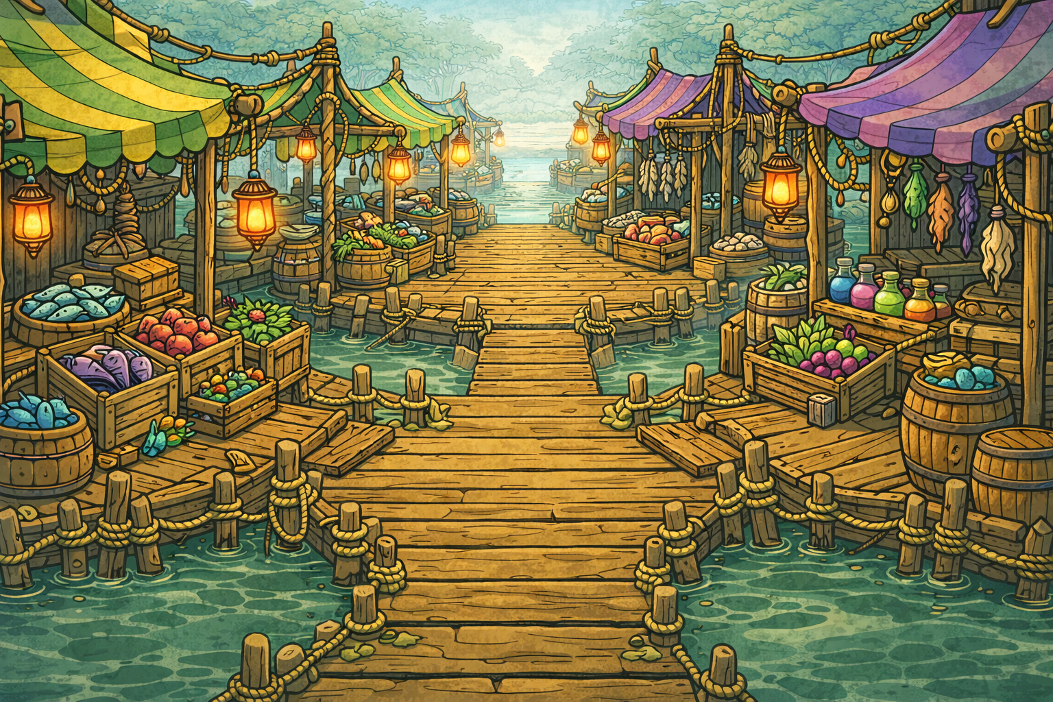 RPG/TTRPG Prototype kit pack: Mistfen Backgrounds Pack #1 by XYEzawr