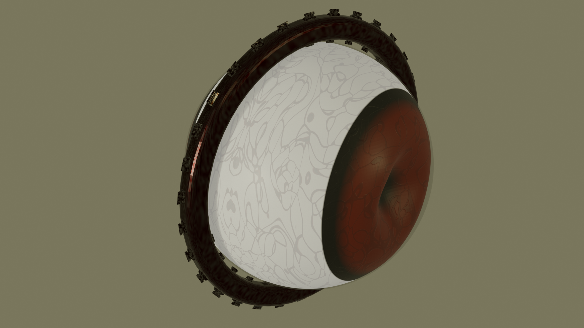 Animated Horror Eye (RE4 Aesthetic) by viserone