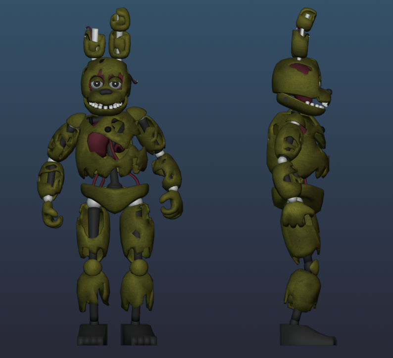 Custom I6NIS SpringTrap Models by Contoons