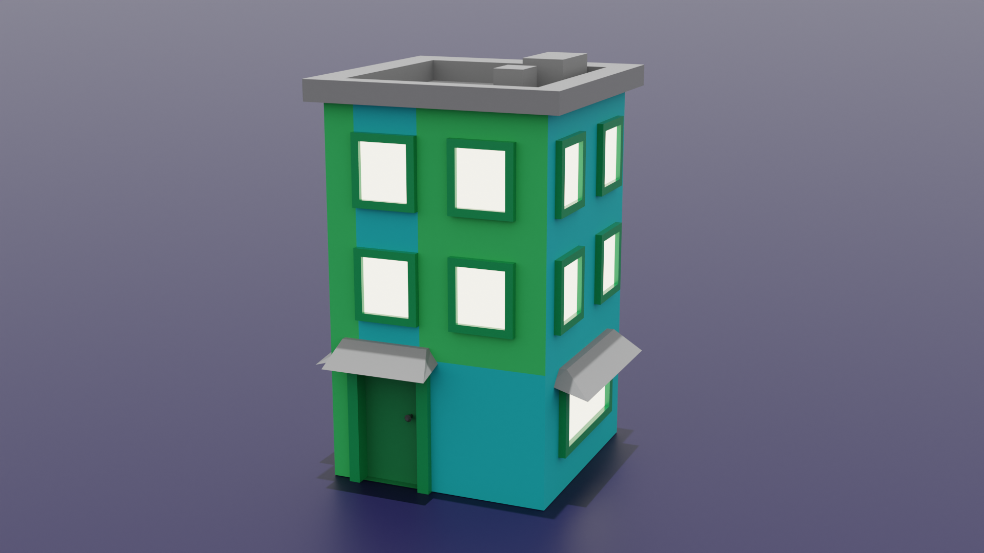 Low Poly City Buildings Pack – Game Ready 3D Assets (Unity,Unreal ...