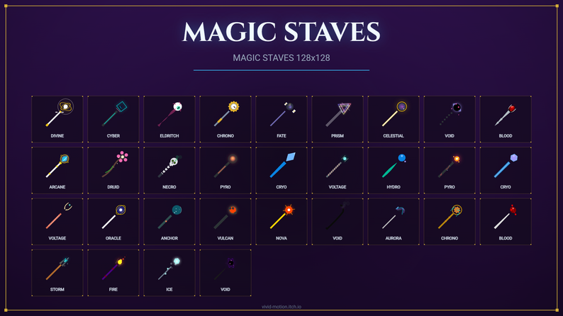 Vivid Motion : 500+ Animated RPG Icons by Vivid Motion