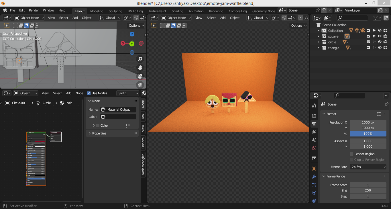 Waffle Emote!! by Para ShooG for Art Jam - Design an Emote - itch.io