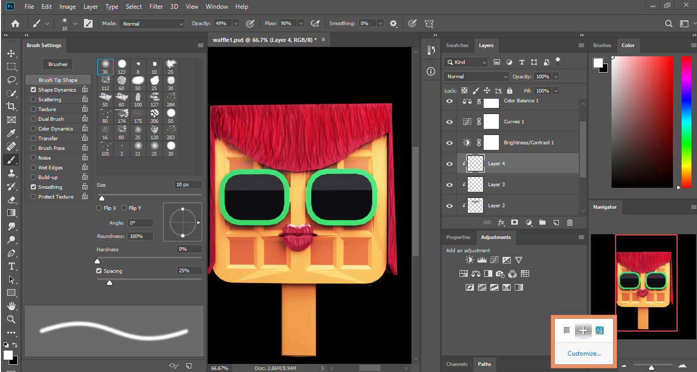Waffle Emote!! by Para ShooG for Art Jam - Design an Emote - itch.io